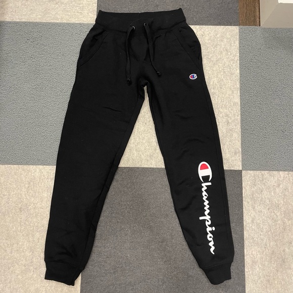 Champion | Pants & Jumpsuits | Champion Powerblend Logo Sweatpants ...